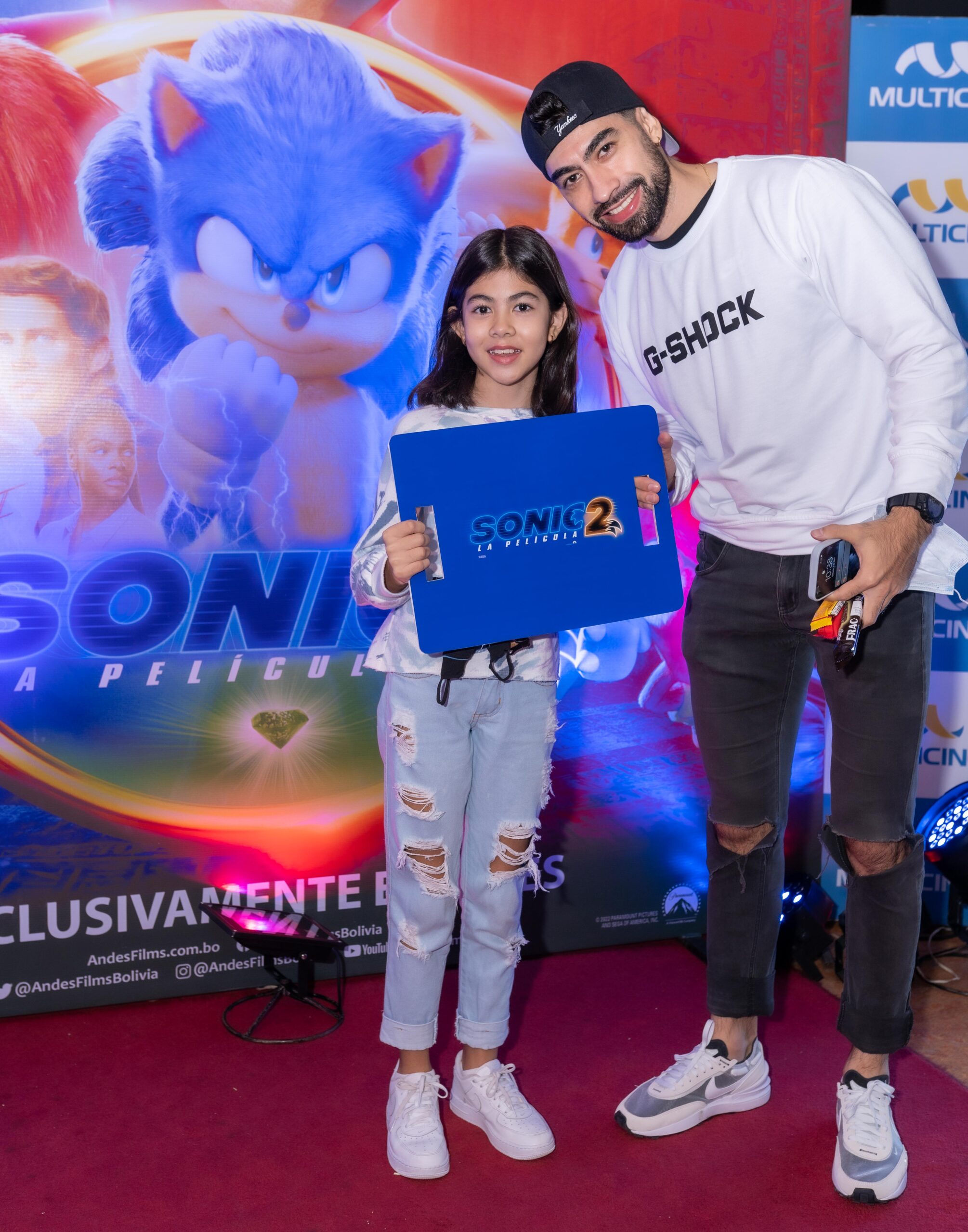 Cinéfilos disfrutaron de Sonic 2 en avant premiere - El Diario - Bolivia