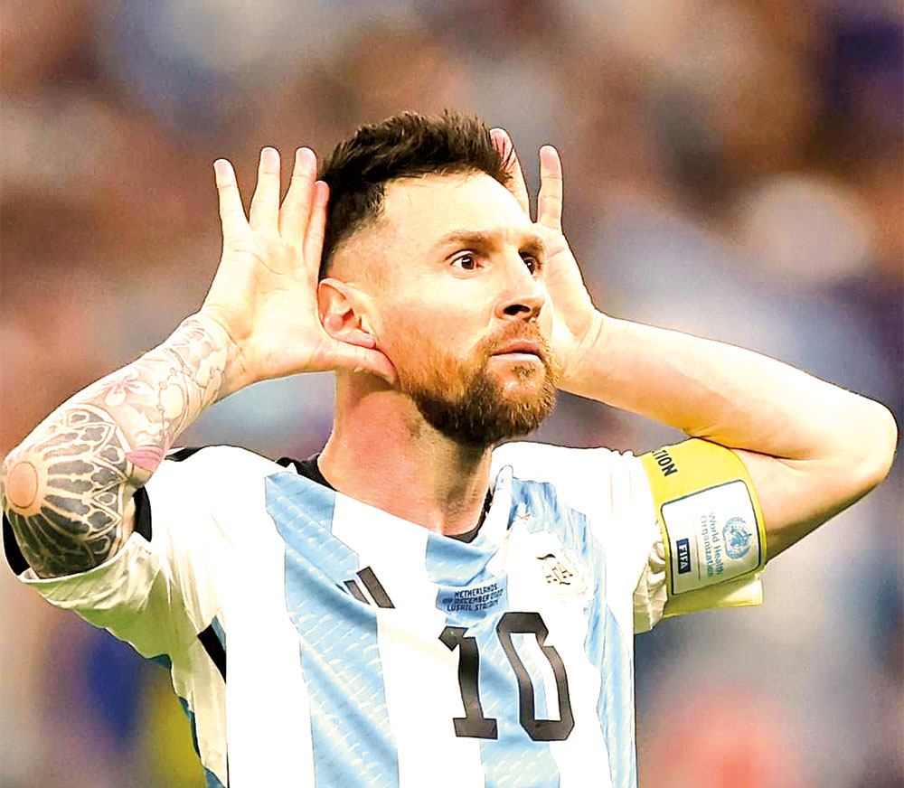 Messi dedica su gol a Van Gaal - El Diario - Bolivia