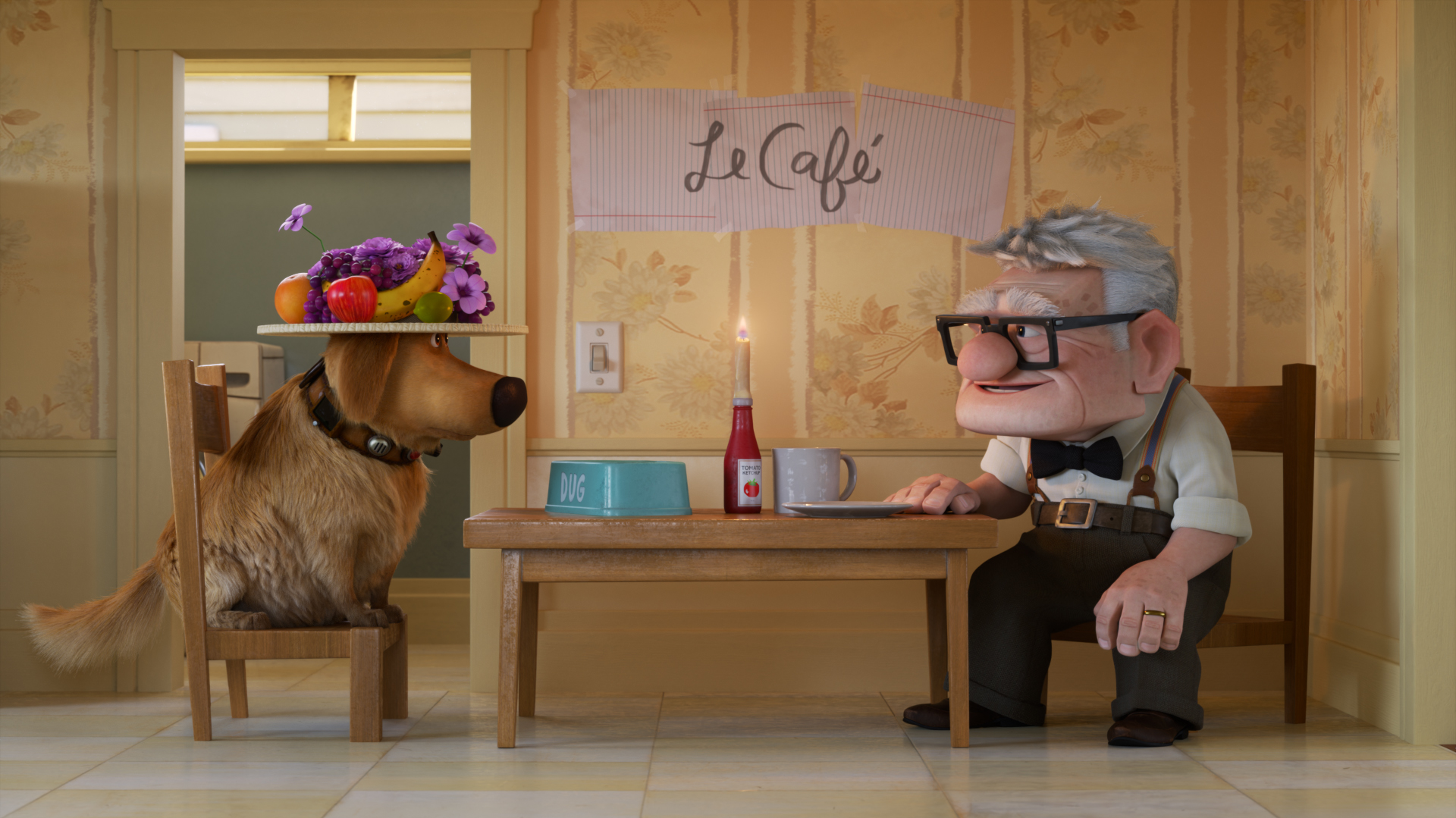 El nuevo tráiler de La cita de Carl, el nuevo corto de Pixar Animation ...