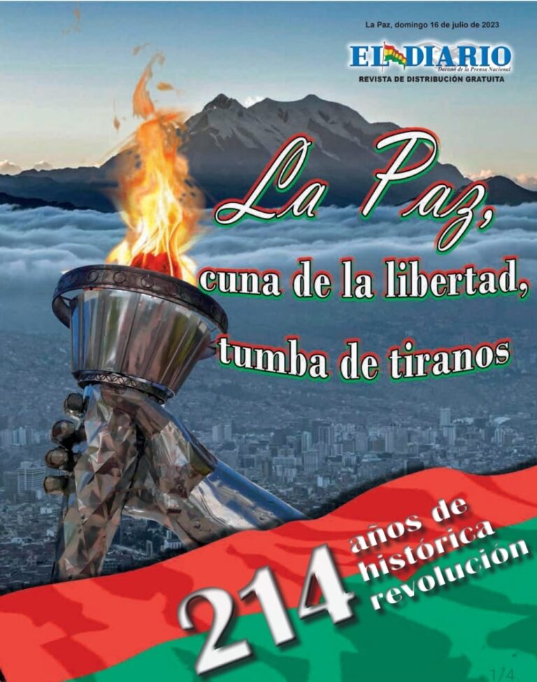 FELICIDADES LA PAZ!!! - El Diario - Bolivia