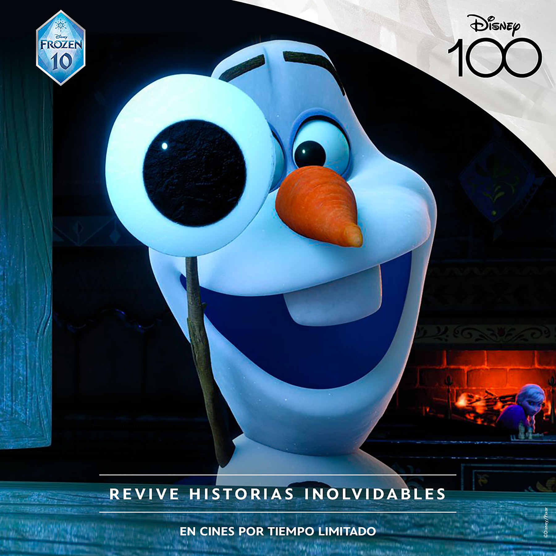 Letras Congeladas Disney