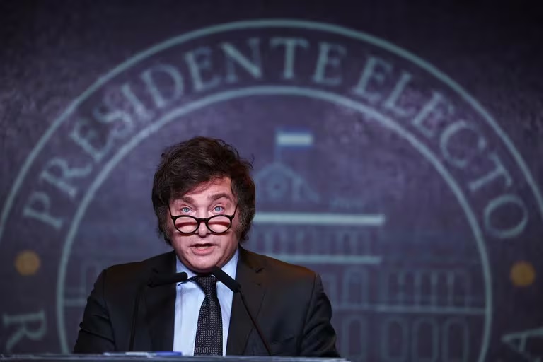 Primeras definiciones de Javier Milei como presidente electo de ...