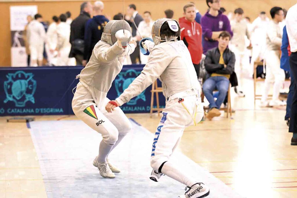 Boliviano Mayer en el Top 20 de Esgrima mundial - El Diario - Bolivia