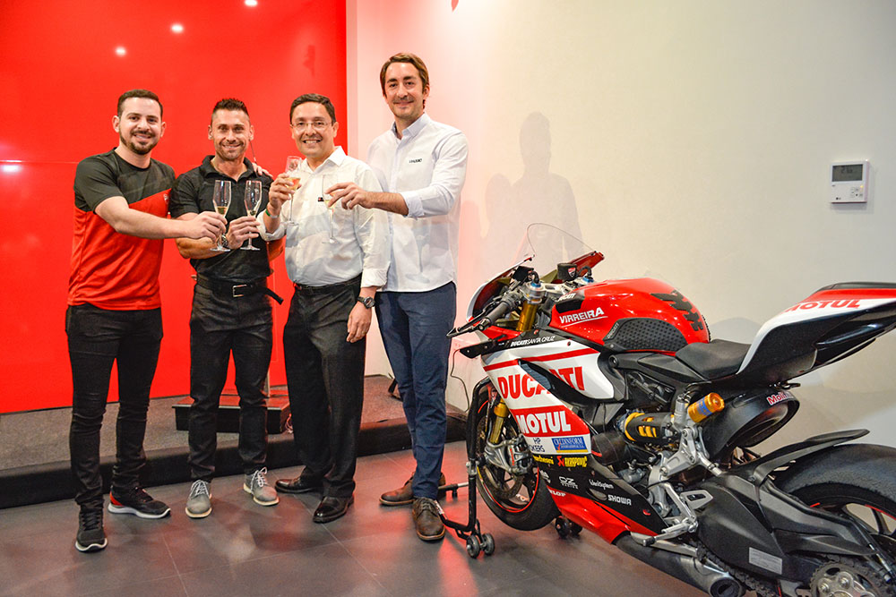 Ducati estrena showroom en Santa Cruz - El Diario - Bolivia