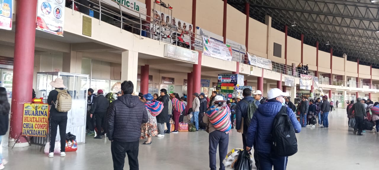 Aseguran que venta de pasajes se triplicó en Terminal Interprovincial ...