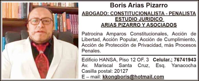 Boris Arias Pizarro - El Diario - Bolivia