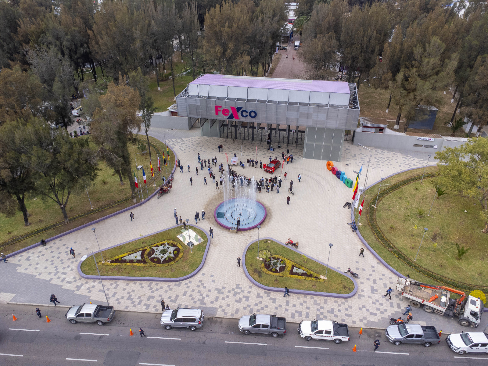 Garantizan seguridad y orden en la Fexco 2024 - El Diario - Bolivia