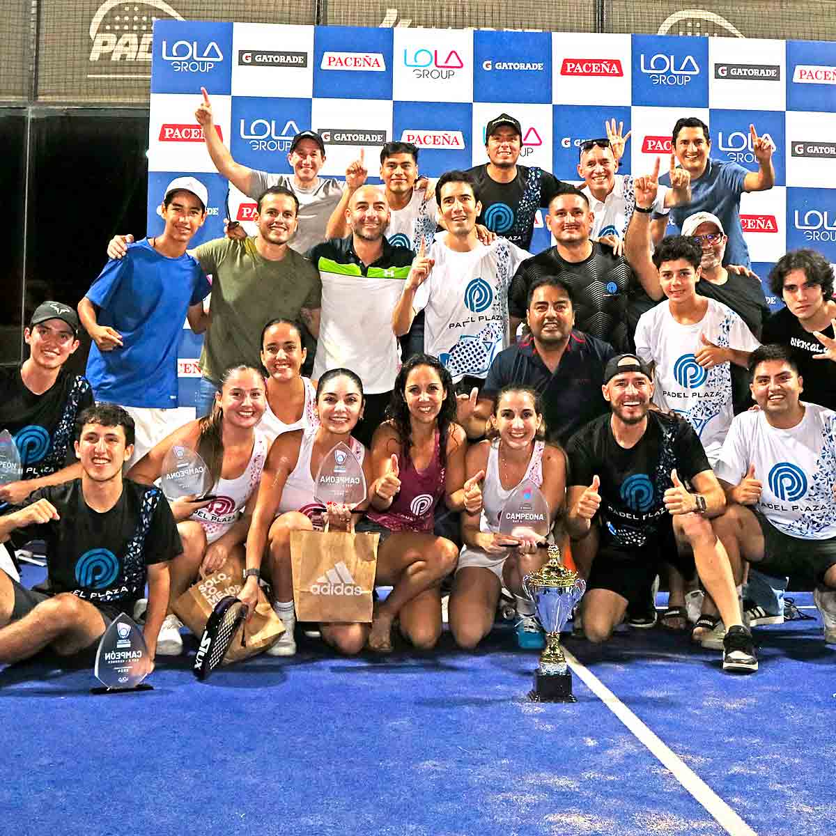 El primer "Torneo de Pádel Interclubes Gatorade" ya tiene a sus ...