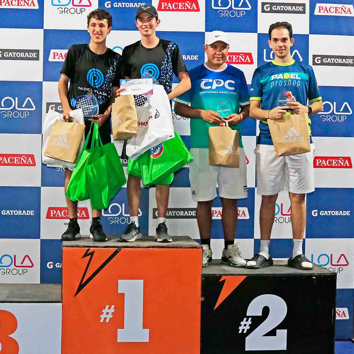 El primer "Torneo de Pádel Interclubes Gatorade" ya tiene a sus ...