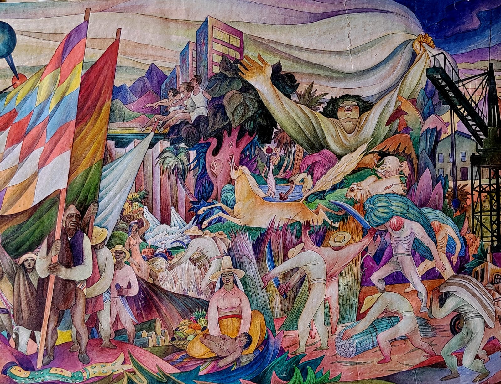 Muralistas Bolivianos Mamani Mamani: Arte Indígena En Bolivia Y El