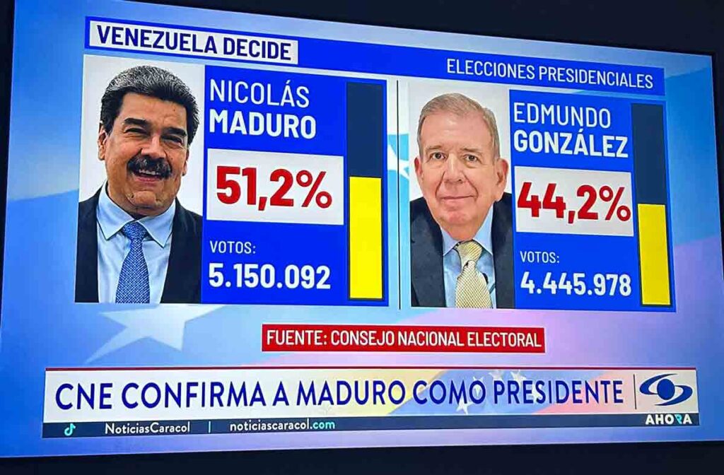 CNE proclama ganador a Maduro en Venezuela - El Diario - Bolivia
