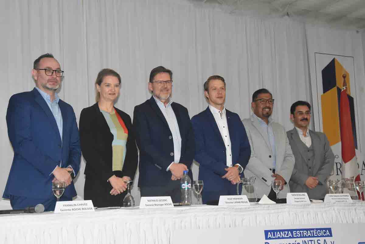 Inti y Roche celebran su alianza para salvar vidas - El Diario - Bolivia