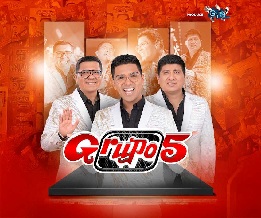 El Grupo 5 hará bailar y gozar al público paceño - El Diario - Bolivia