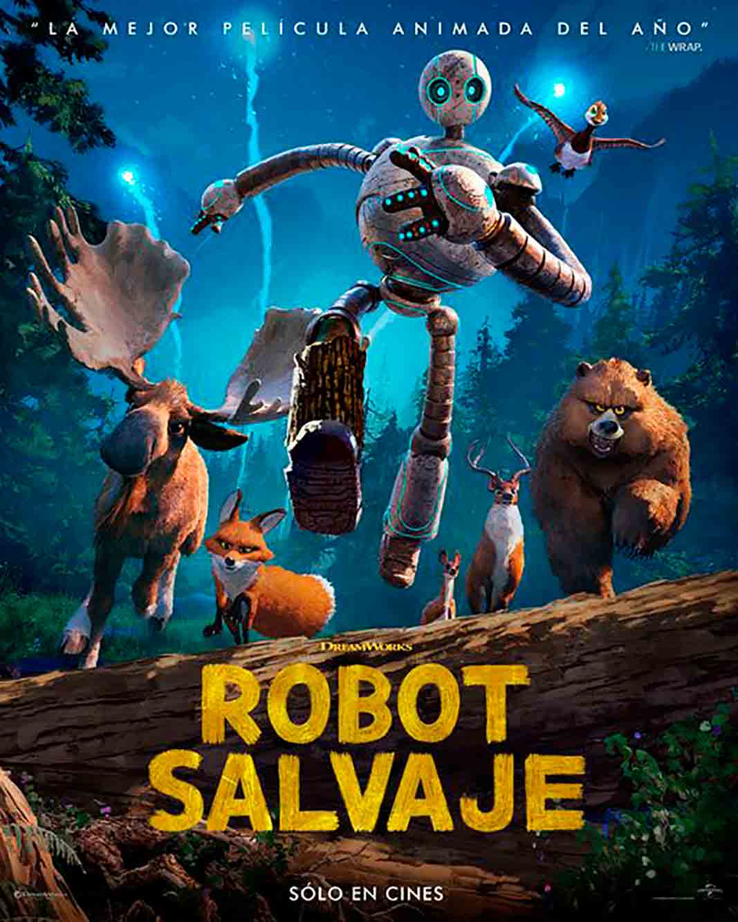 El diseño de la animación de Robot Salvaje - El Diario - Bolivia