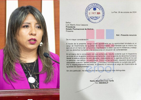 Nadia Cruz renuncia como Viceministra; rechaza participar de una ...