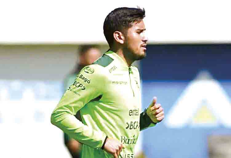 Adalid Terrazas: "Quiero llegar bien al partido" - El Diario - Bolivia