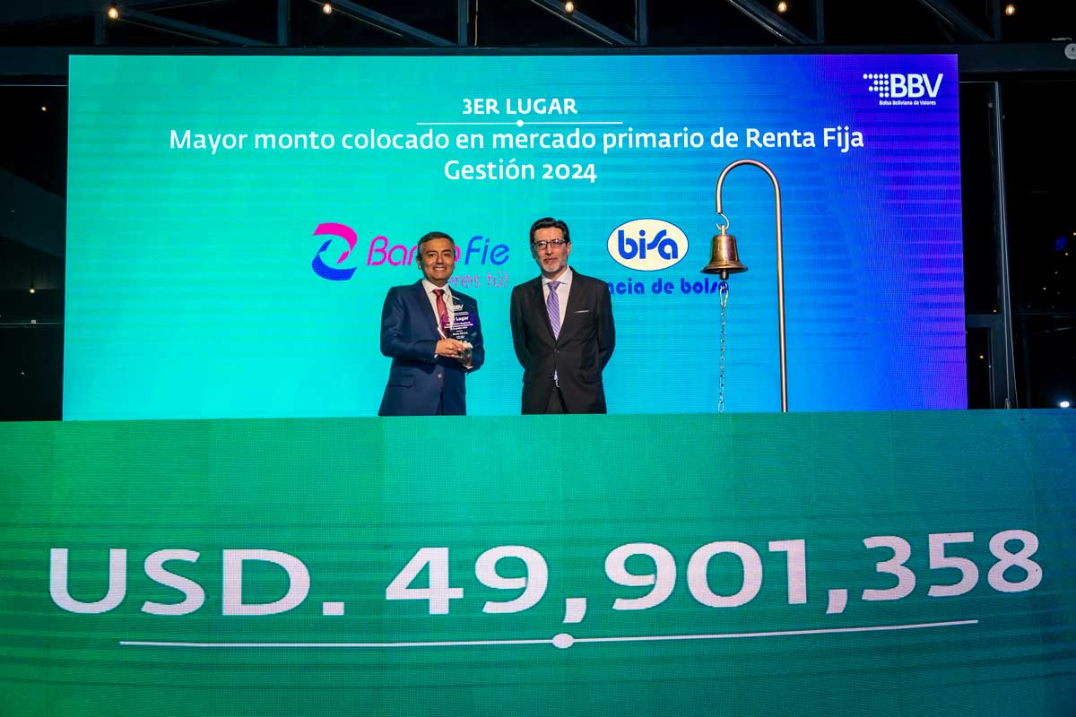 Bolsa Boliviana de Valores reconoce a emisores en la primera edición ...