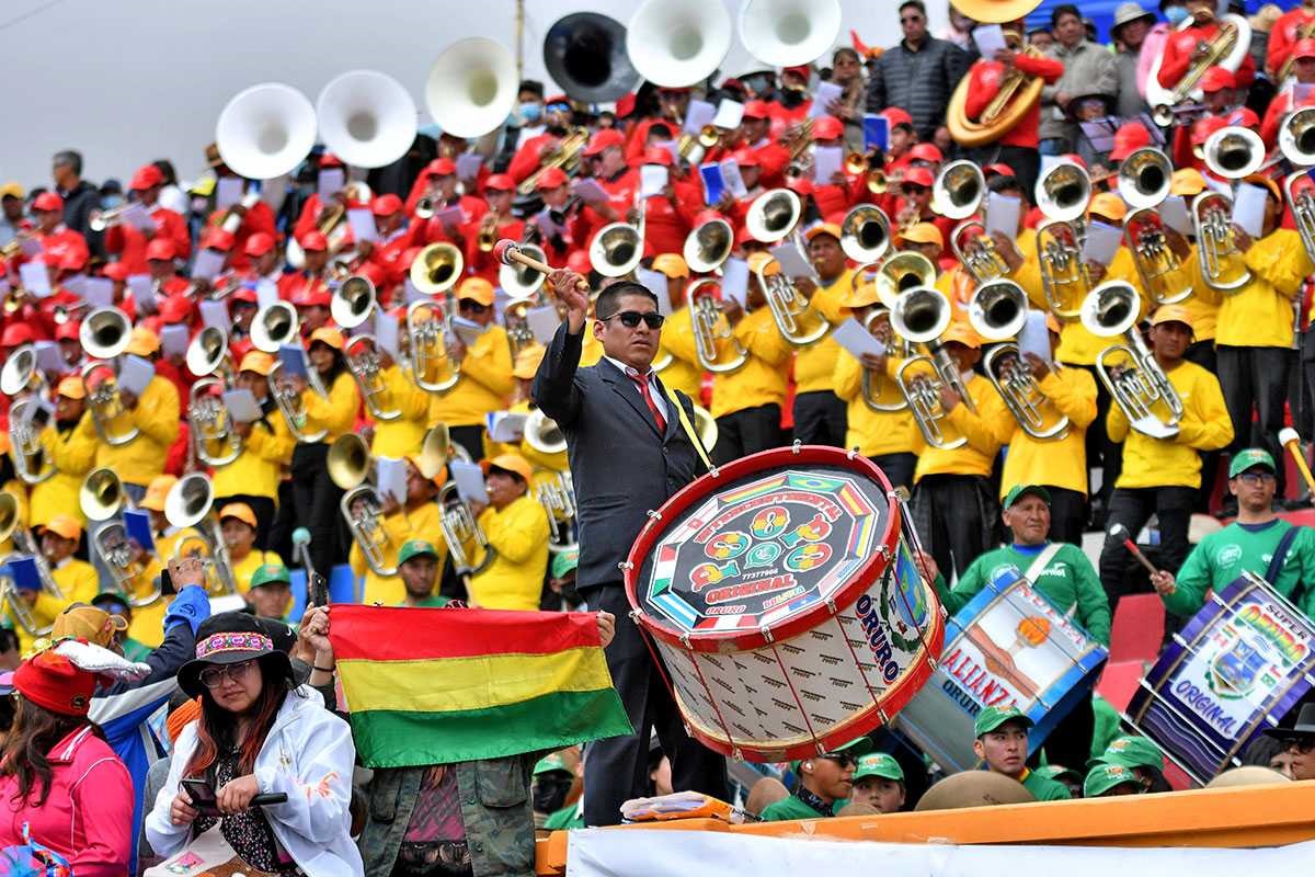 Festival de Bandas reunió a más de 5 mil músicos - El Diario - Bolivia