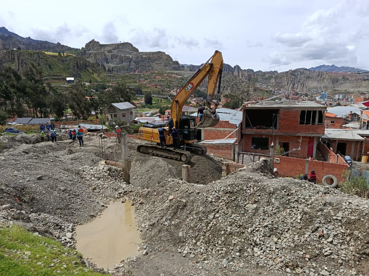 17 viviendas y 10 familias están afectadas en Callapa - El Diario - Bolivia