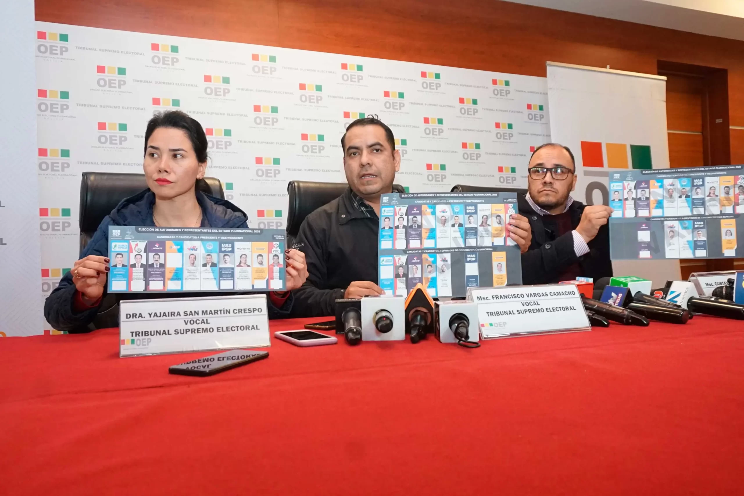 TSE presenta diseños de papeleta electoral para comicios generales - El ...