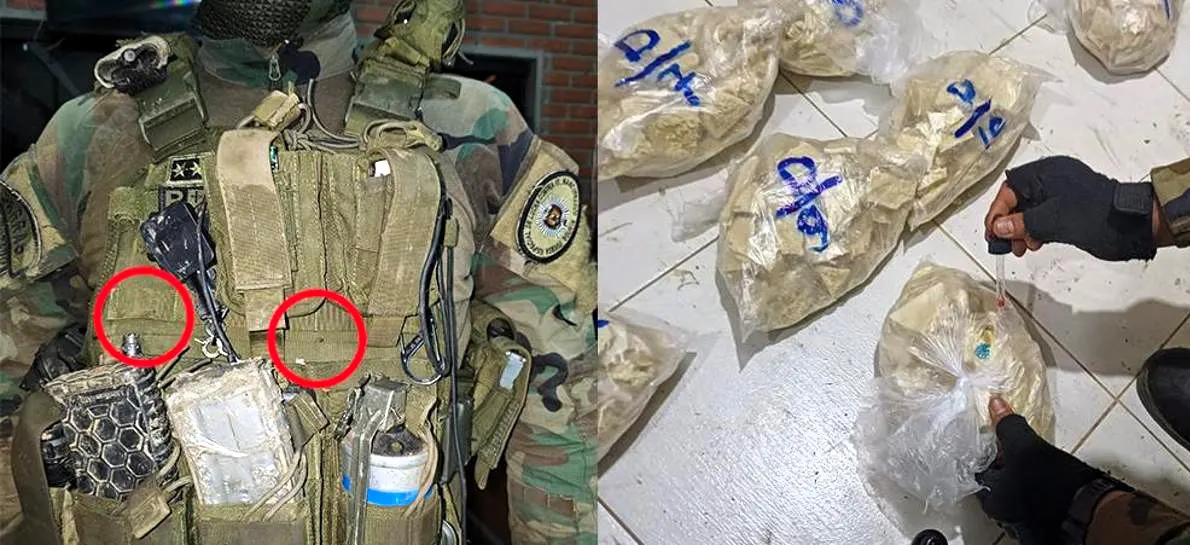 Policías y delincuentes a balazos en intervención a fábrica de droga ...