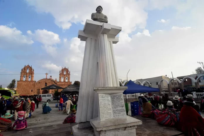 Conmemoran 477 años de fundación de La Paz en Laja - El Diario - Bolivia