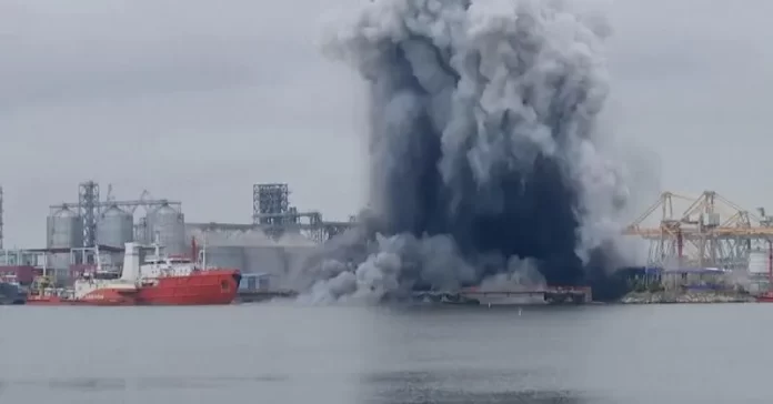 Dron marítimo explota en el puerto rumano del Mar Negro - El Diario ...